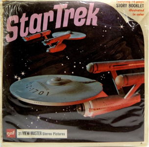 ViewMaster reels with Star Trek comics ViewMaster reels with Star Trek comics